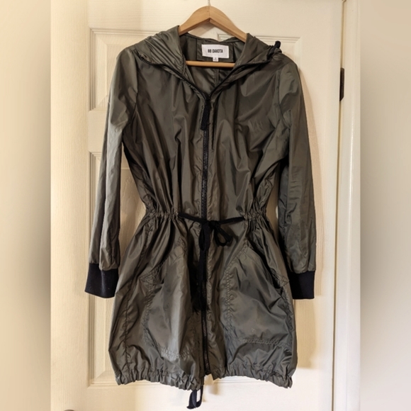 BB Dakota | Jackets & Coats | Bb Dakota Flynn Hooded Jacket Olive W ...